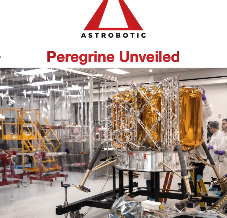 The Unveiling Of Astrobotic’s Peregrine Lunar Lander – SatNews