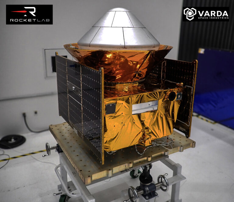Rocket Lab delivers 3rd on-orbit manufacturing spacecraft for Varda ...